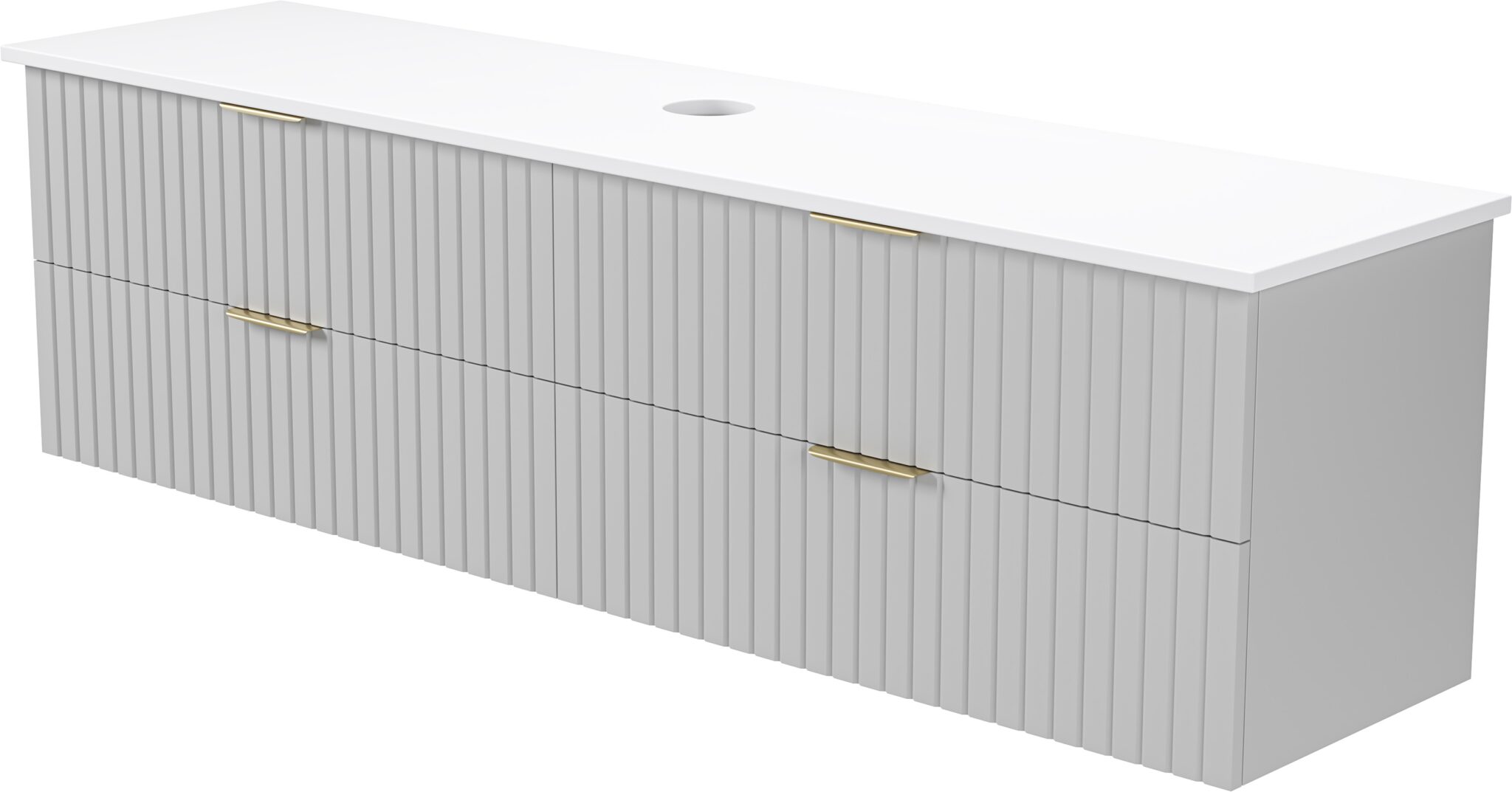 Matrix V-Groove 1800mm Wall Hung Vanity Single Bowl – Tranquil Retreat ...