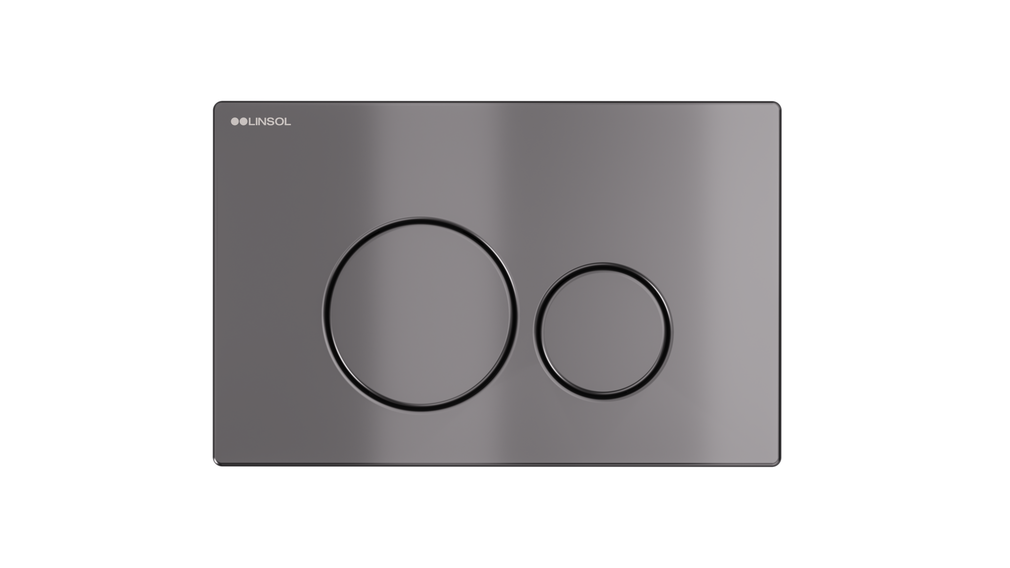 Anchor Stainless Steel Flush Plate – Gunmetal | LINSOL