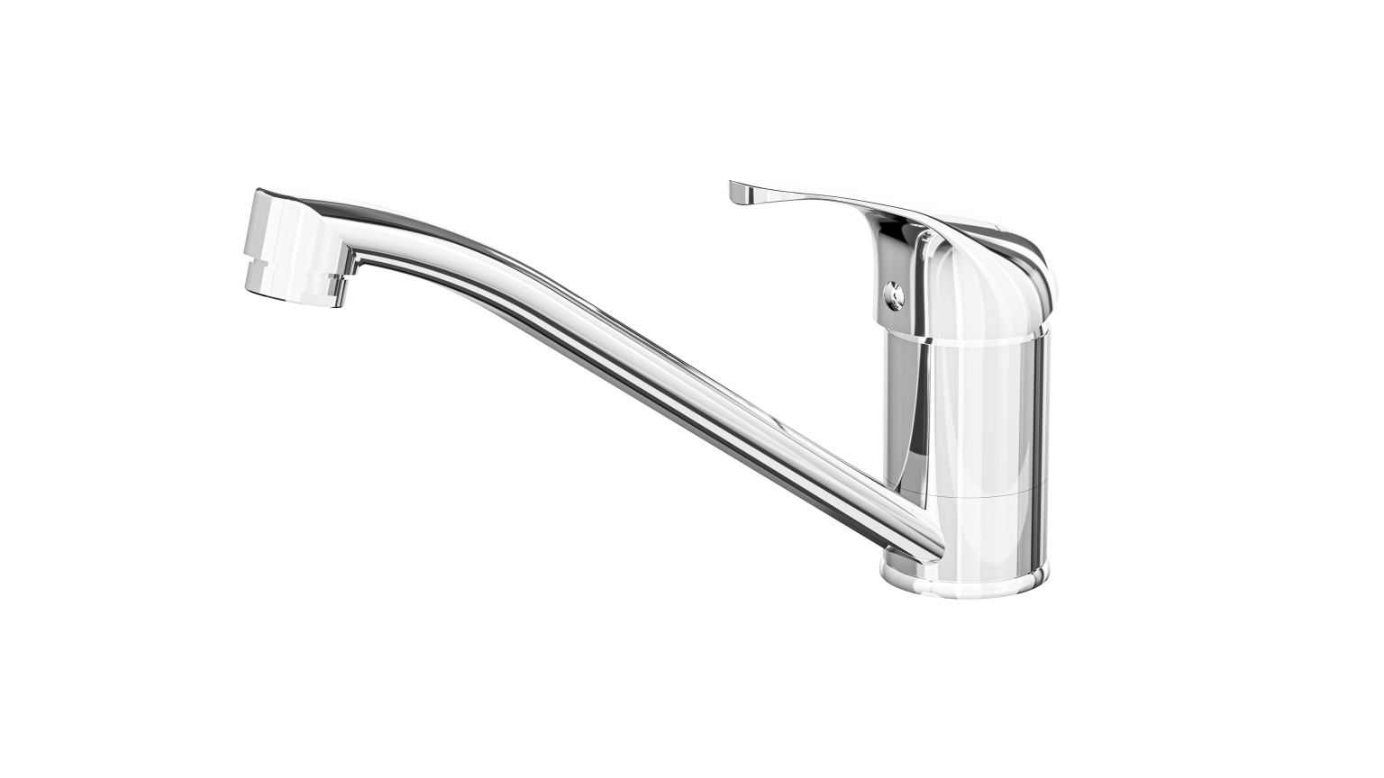 Banjo S2 Solid Handle Sink Mixer – Chrome | LINSOL