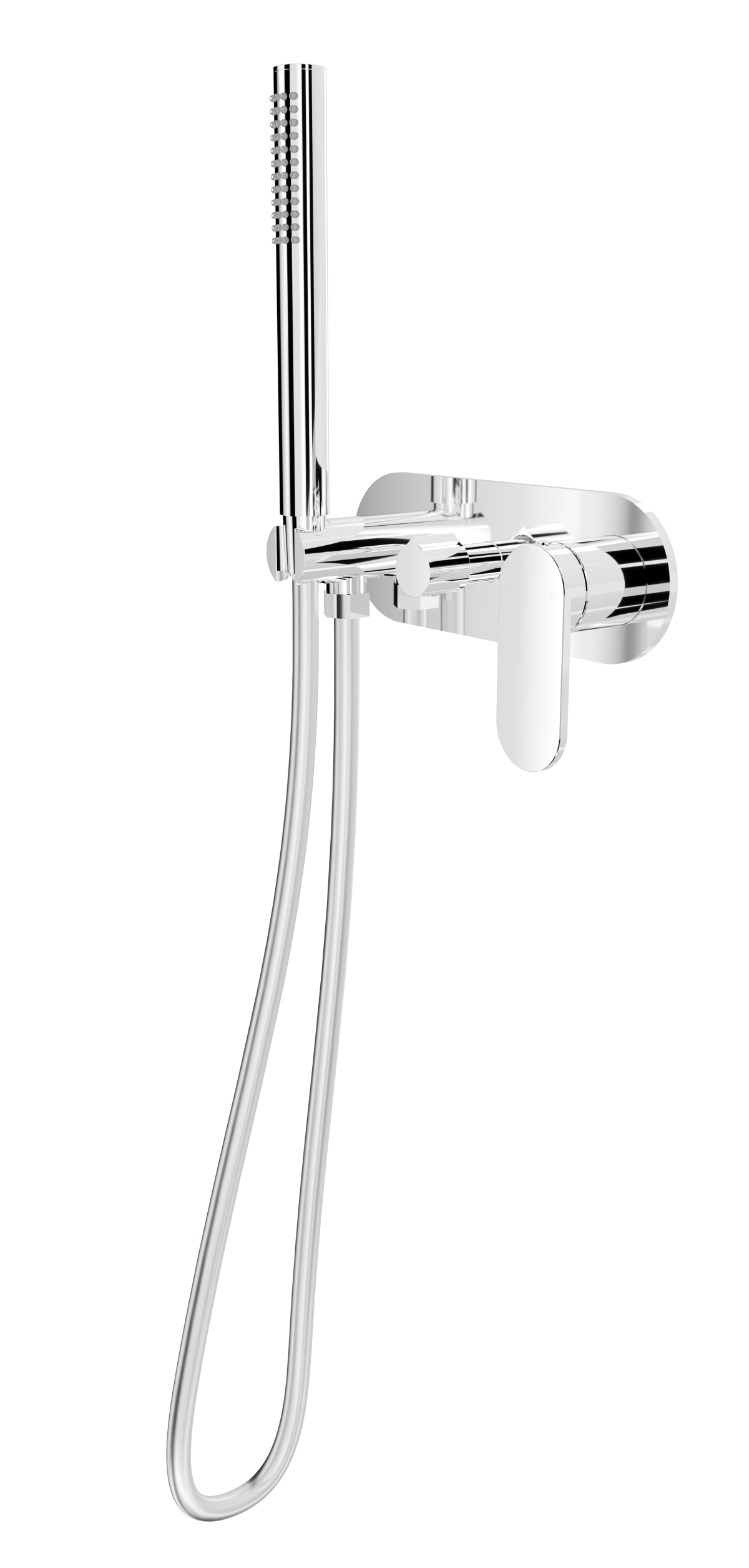 Capo 1-Plate Wall Mixer with Hand Shower – Chrome | LINSOL