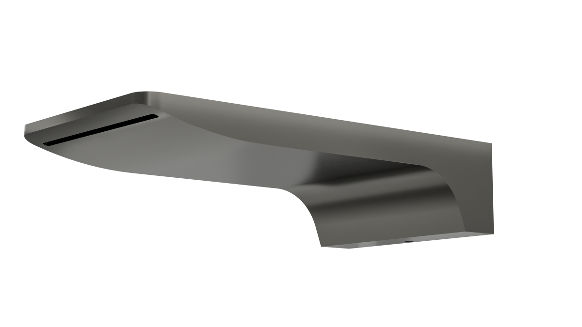 Cascada S2 Waterfall Bath Spout – Gunmetal | LINSOL