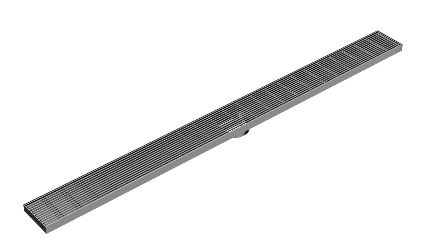 Ezyflow 1200mm Heelguard Linear Waste DN64 – Gunmetal | LINSOL