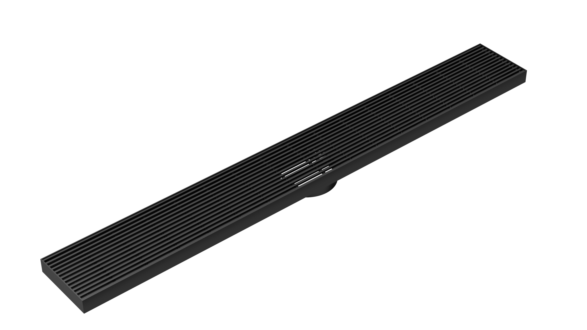 Ezyflow 800mm Heelguard Linear Waste DN44 – Matte Black | LINSOL