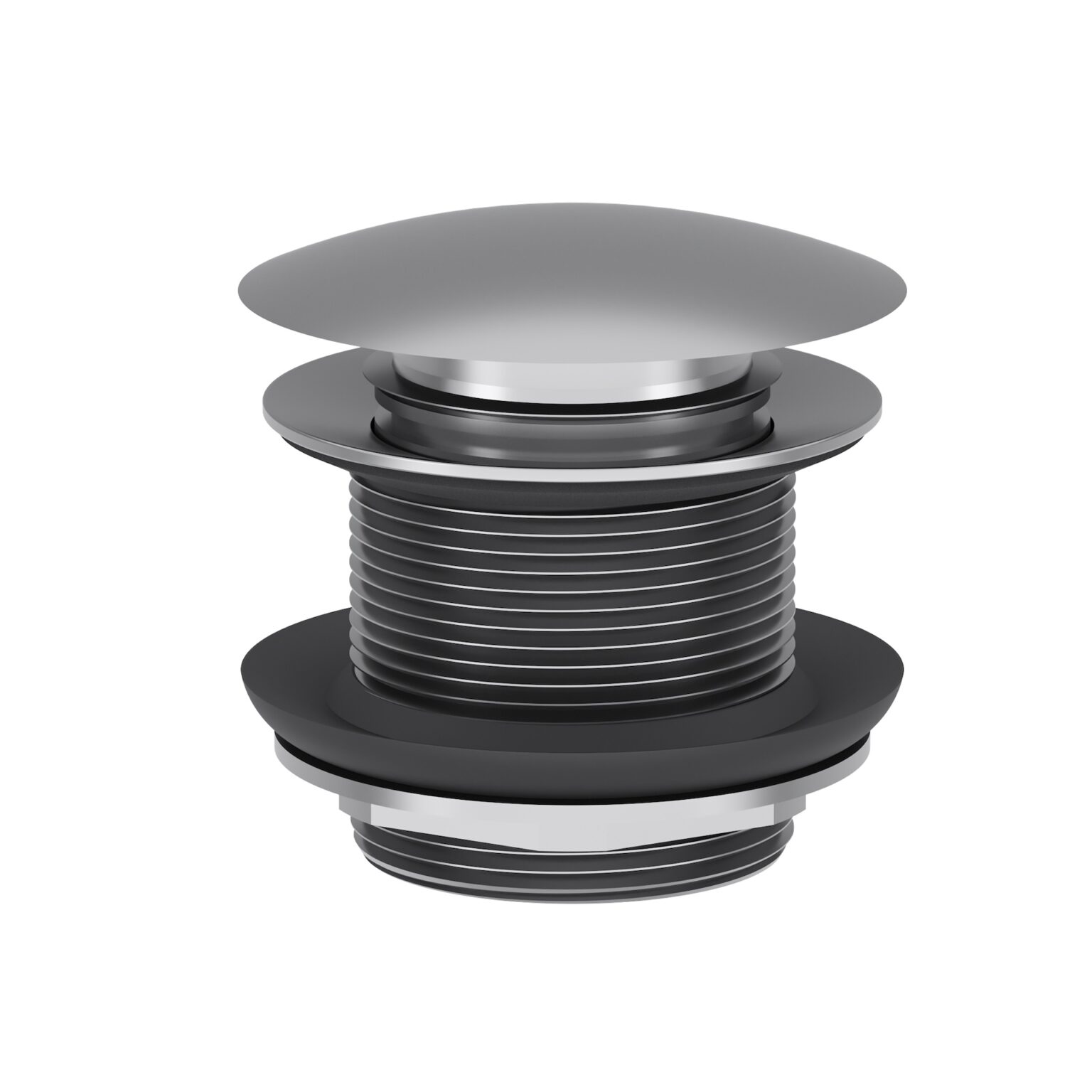 Ezyflow 40mm Pop-Up Plug & Waste – Gunmetal | LINSOL