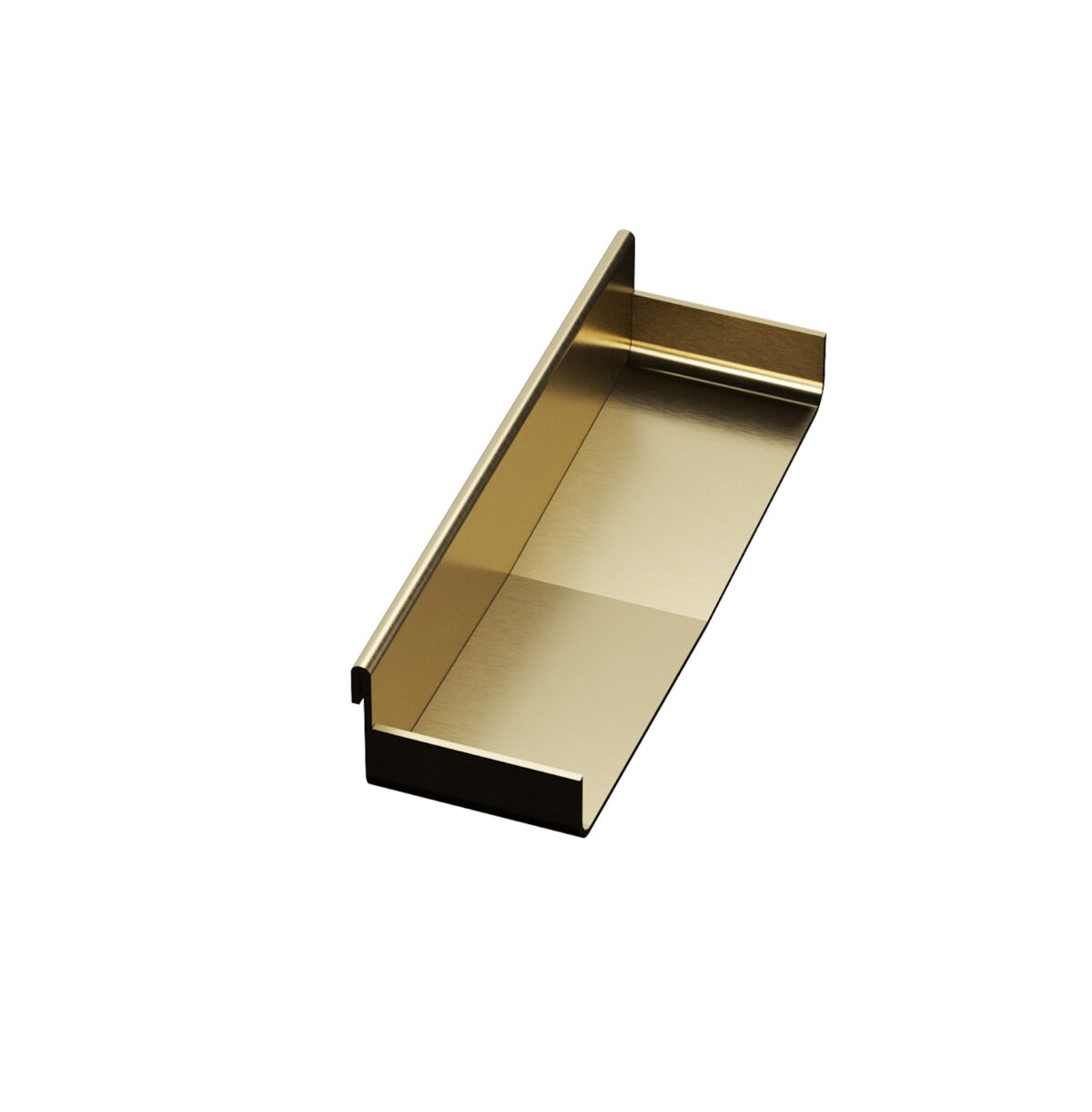 Ezyflow Series 24 Endcaps (Pair) – Brushed Brass | LINSOL