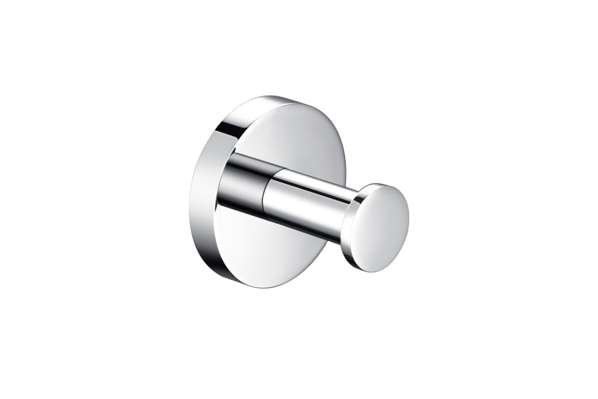 Lux S2 Single Robe Hook – Chrome | LINSOL