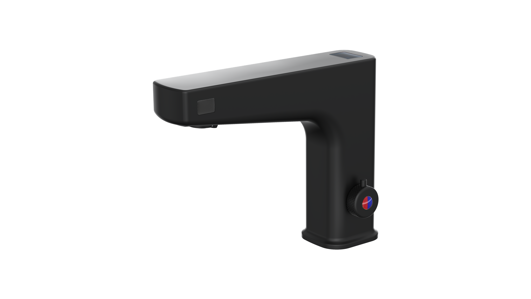 Sensomax Trio Wave Sensor Basin Mixer – Matte Black | LINSOL
